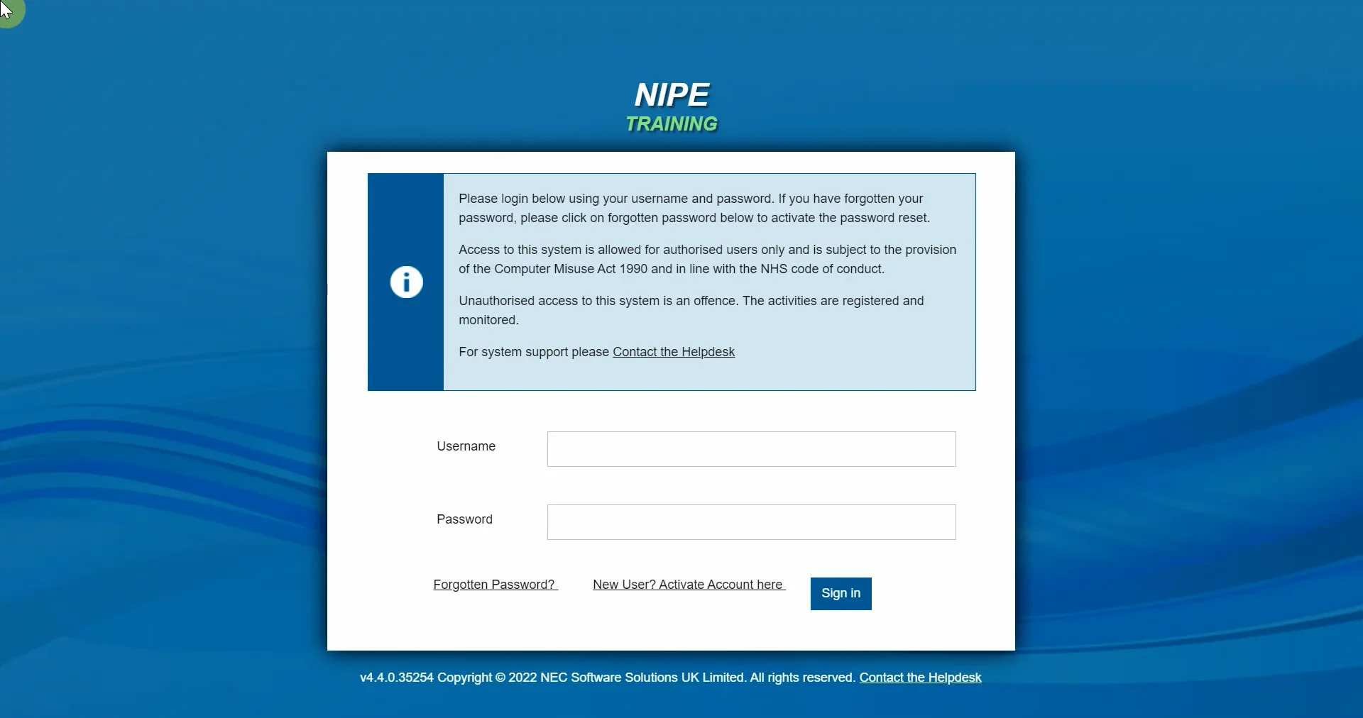 NHS NIPE Screening Programme - S4N training and information videos - 1 ...