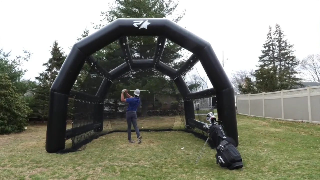 Inflatable Golf Range | Rude American USA on Vimeo