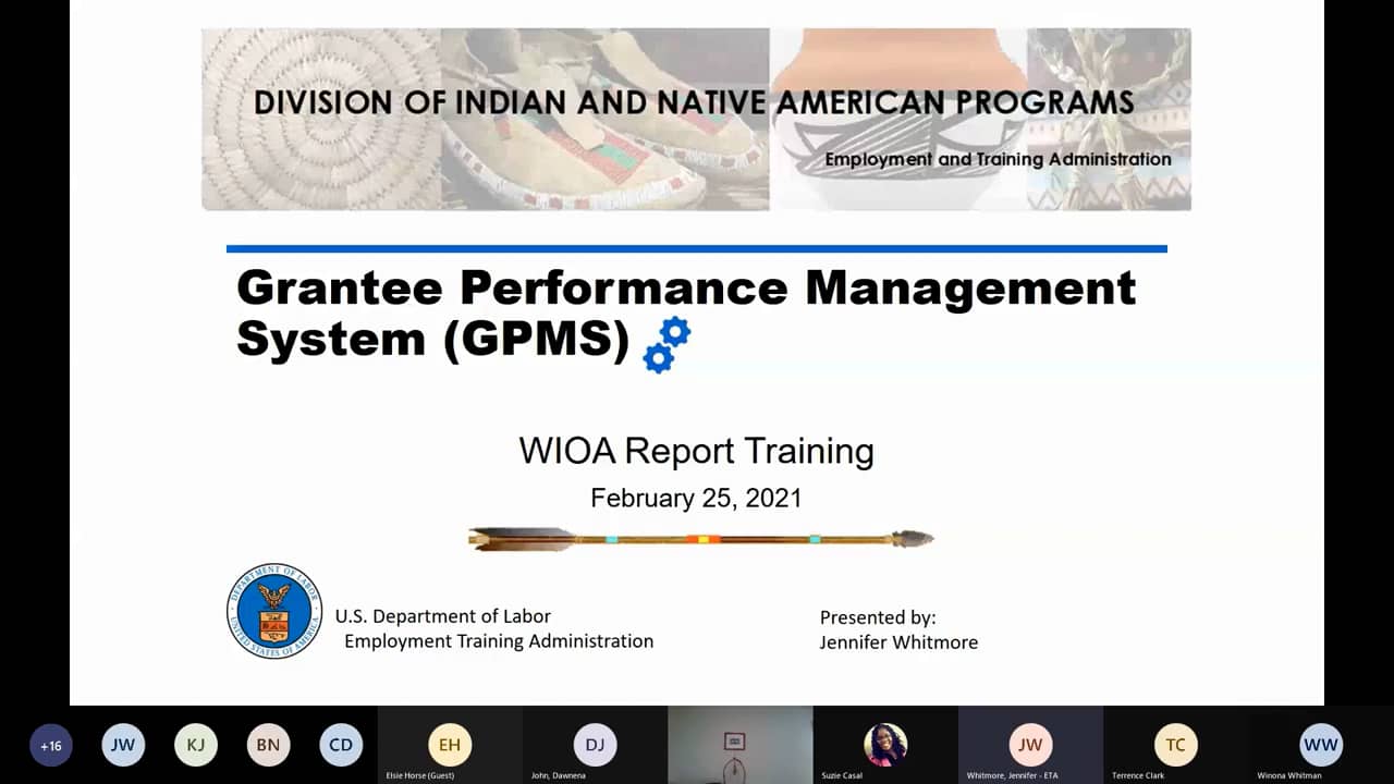 WIOA Report Training on Vimeo