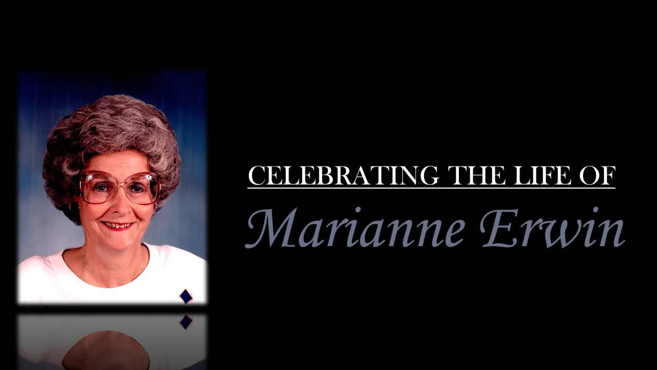 Celebrating the Life of Marianne Erwin on Vimeo