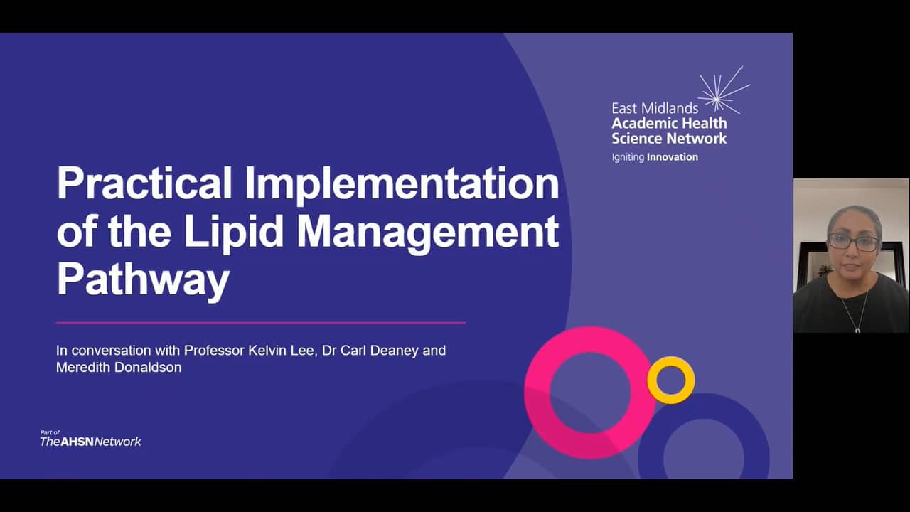 Practical implementation of the Lipid Management Pathway recording on Vimeo