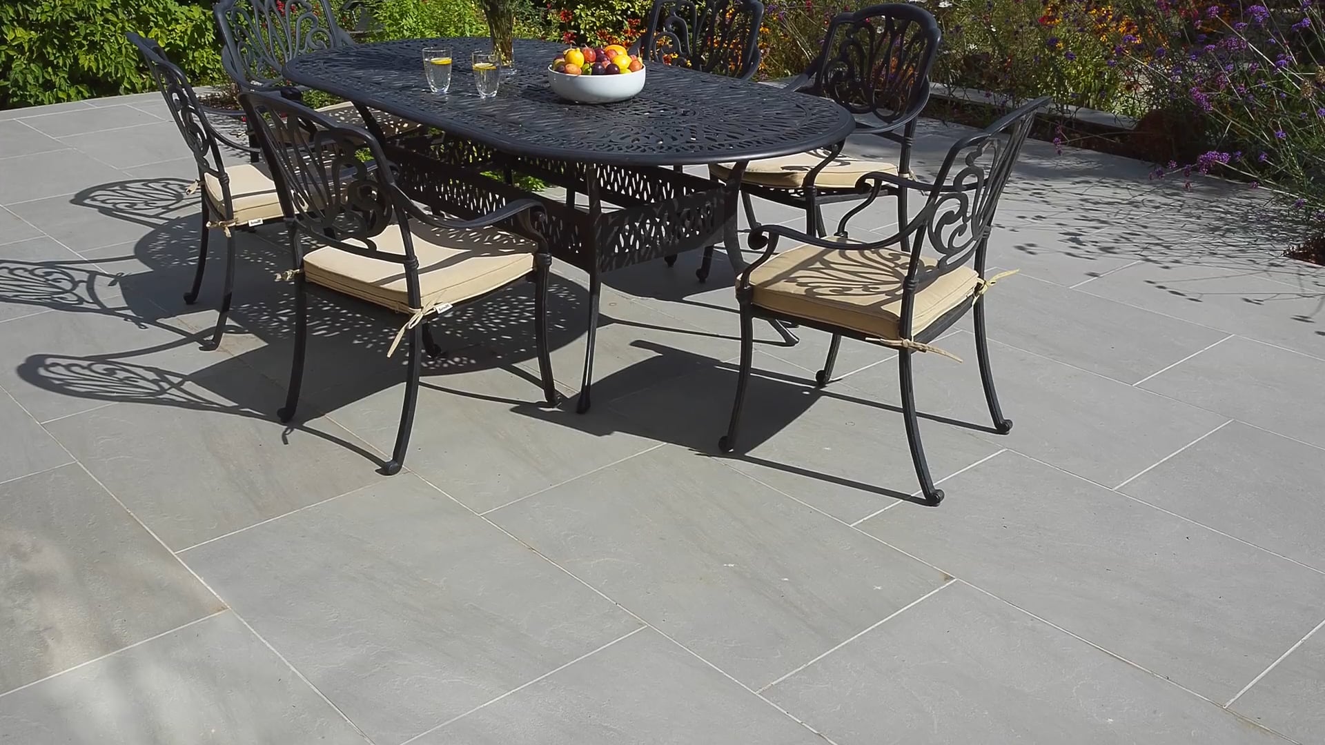 Pavestone - Natural Greystone Porcelain Patio Paving by Pavestone ...
