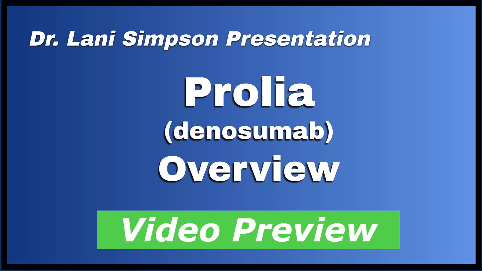 Preview: Prolia on Vimeo
