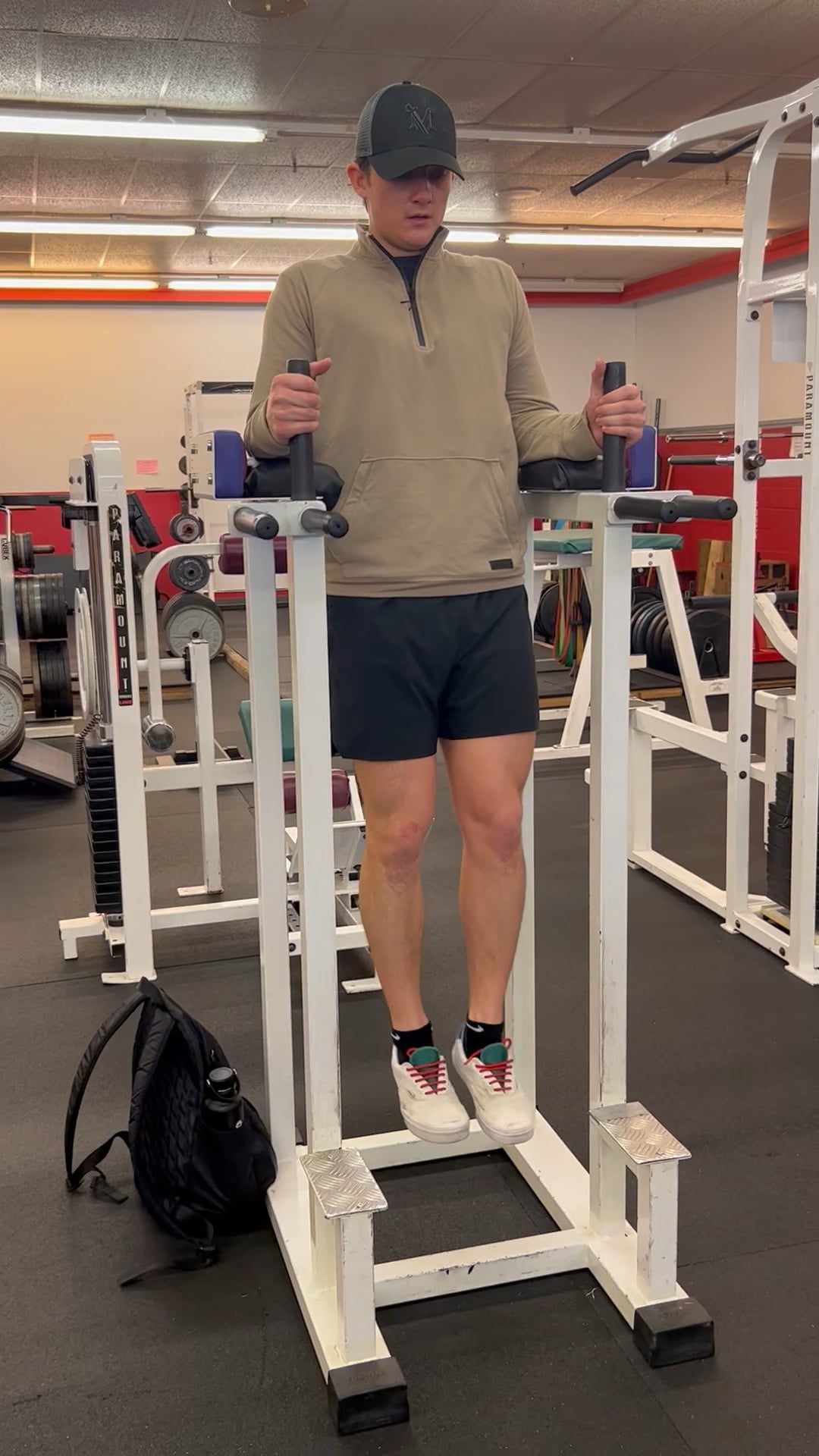 Captain's Chair Leg Lifts - Iliacus and Psoas Majors