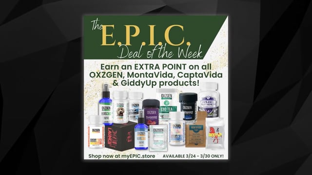 E.P.I.C. Deal of the Week: EXTRA POINTS 3/24-3/30 - E.P.I.C. TV