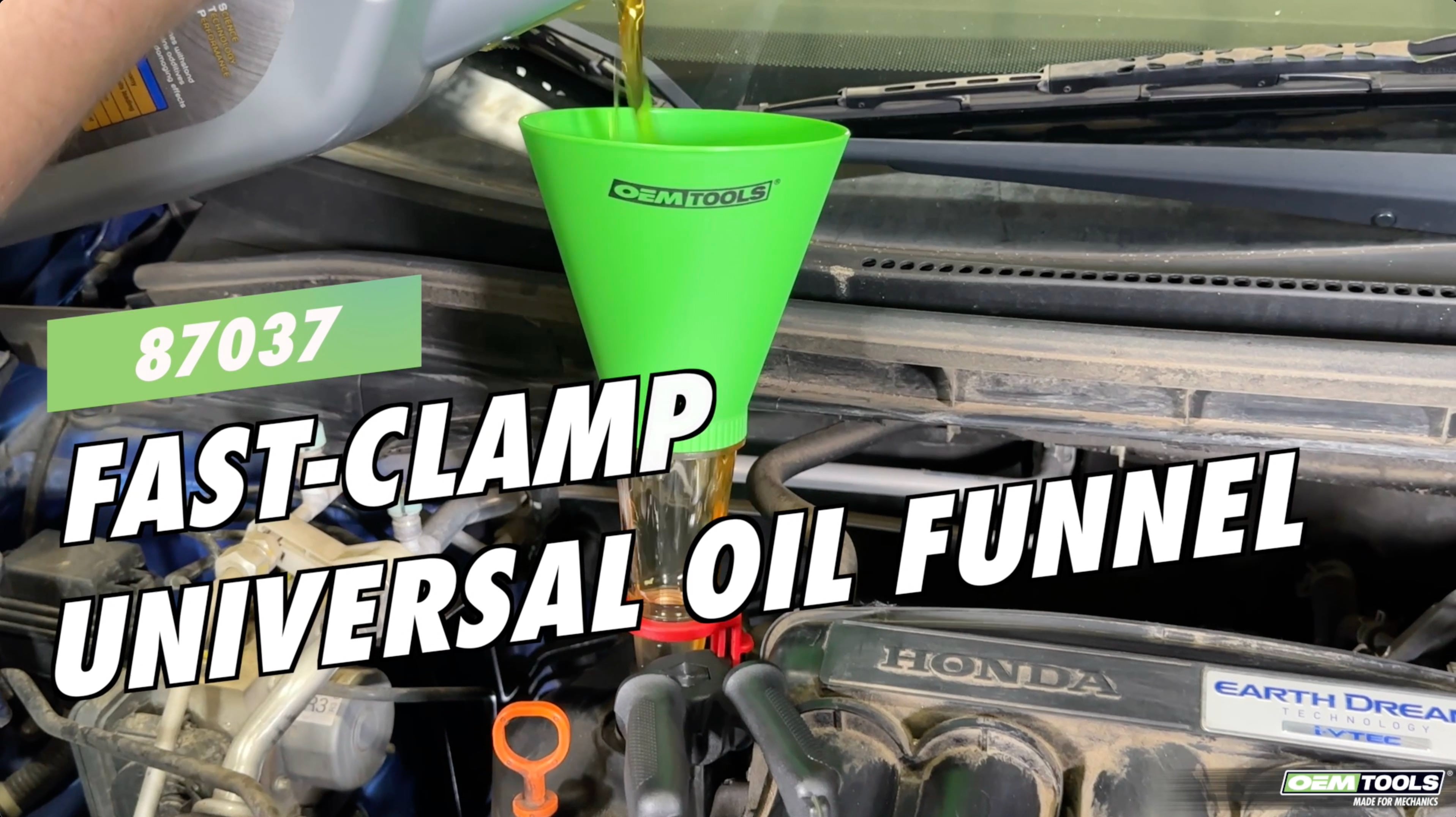 OEMTOOLS Oil & Coolant Funnels - OEMTOOLS 87037 Fast-Clamp Universal ...
