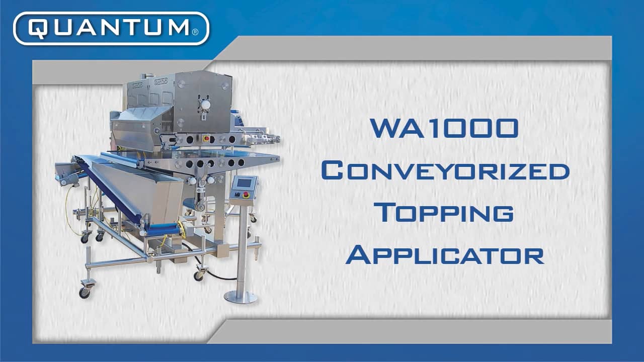 Quantum Technical Services: WA1000 Series - Waterfall Topping Applicator on Vimeo