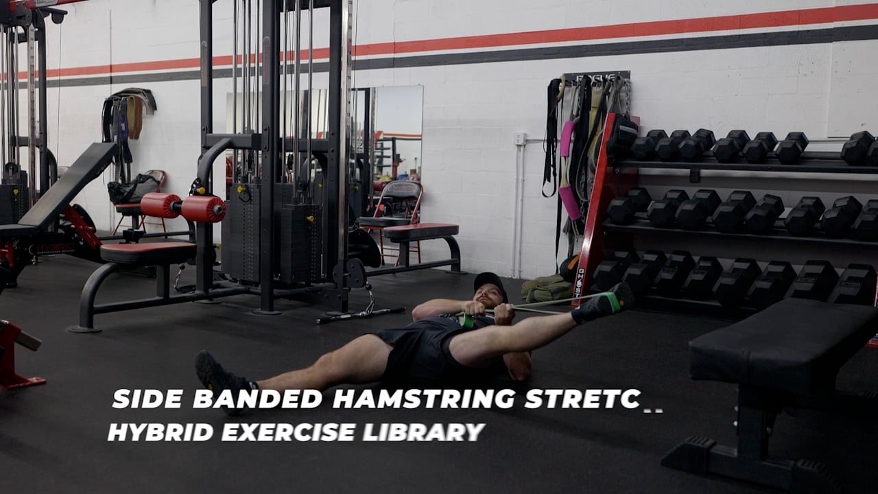 side banded hamstring stretch on Vimeo