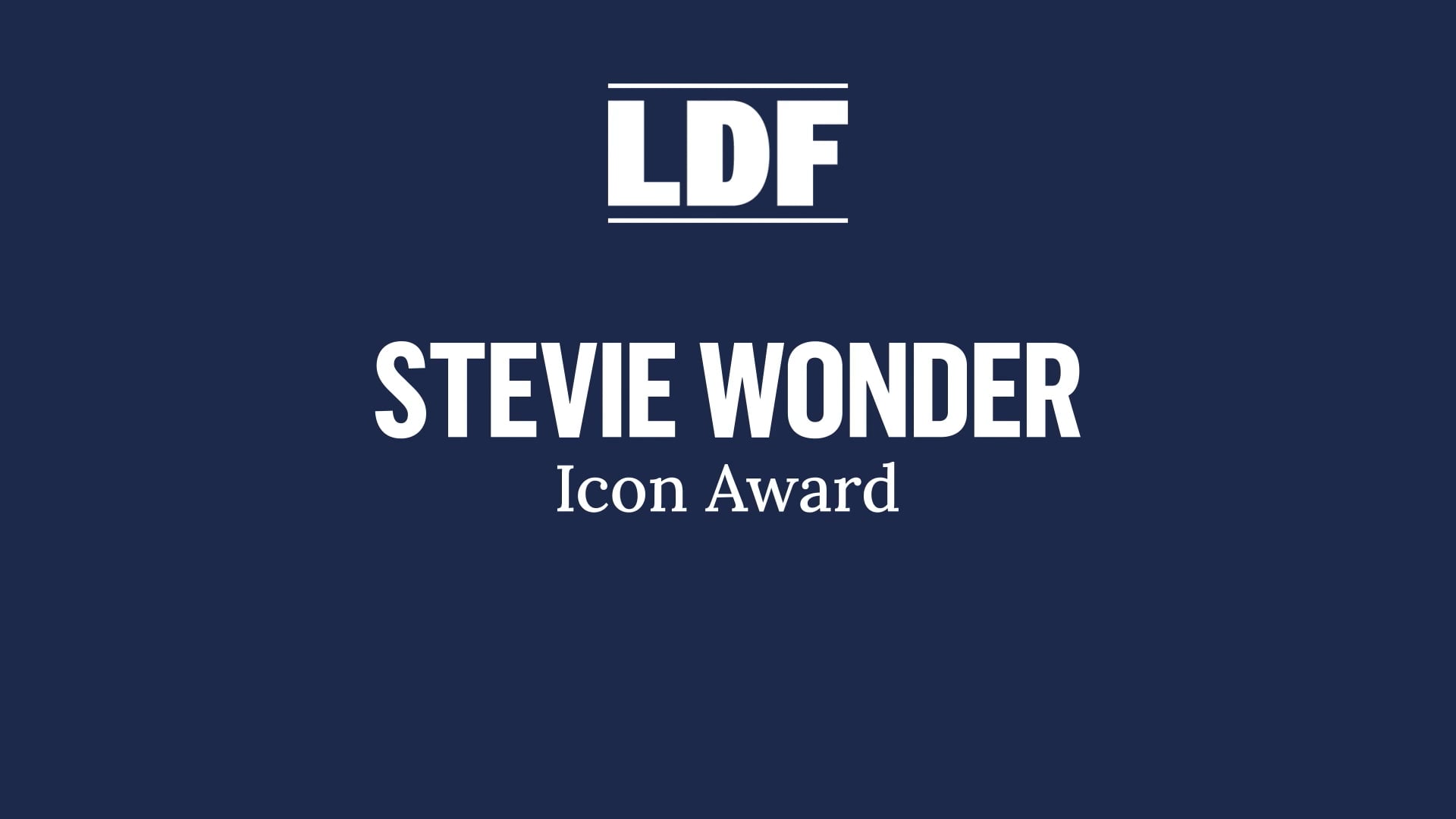 LDF - ICON AWARD FINAL on Vimeo