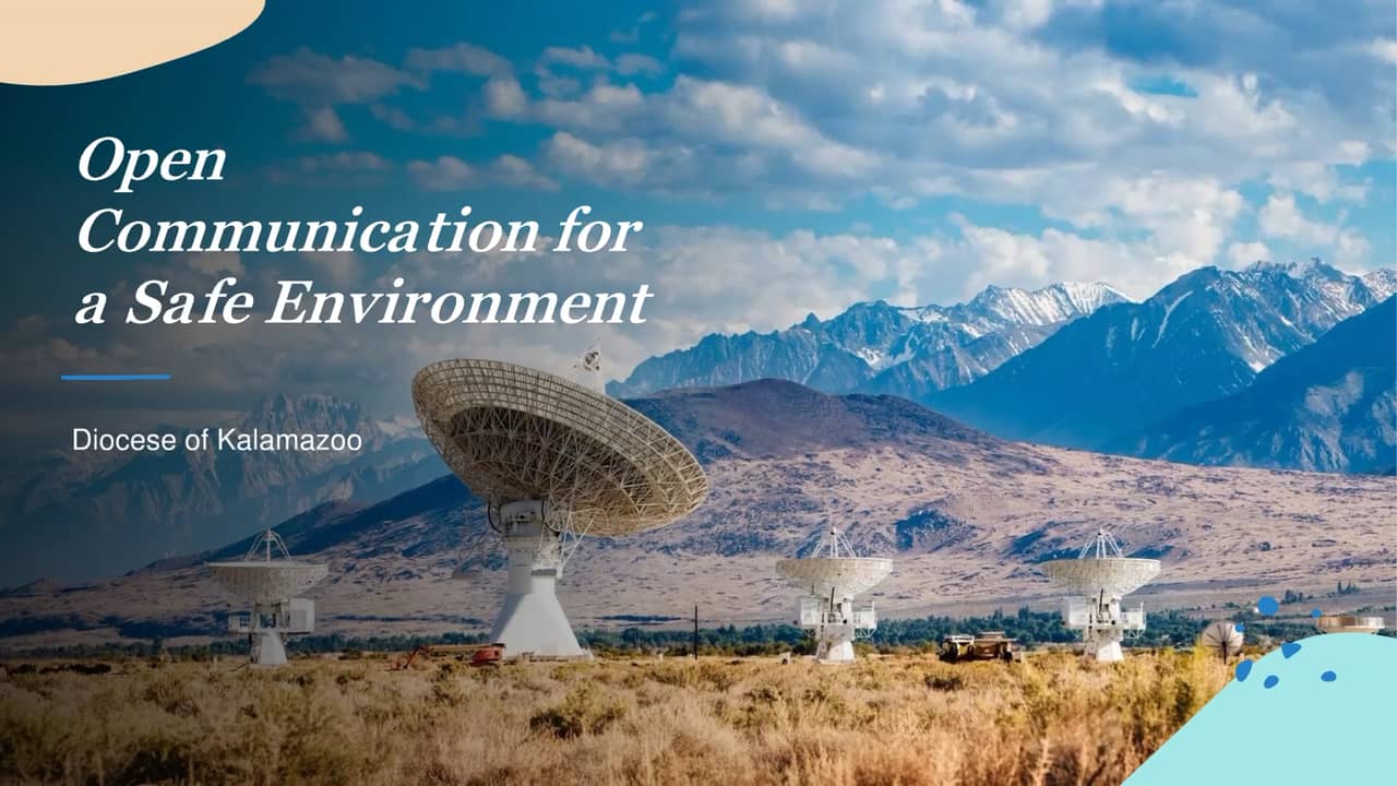 Open Communication for a Safe Environment on Vimeo