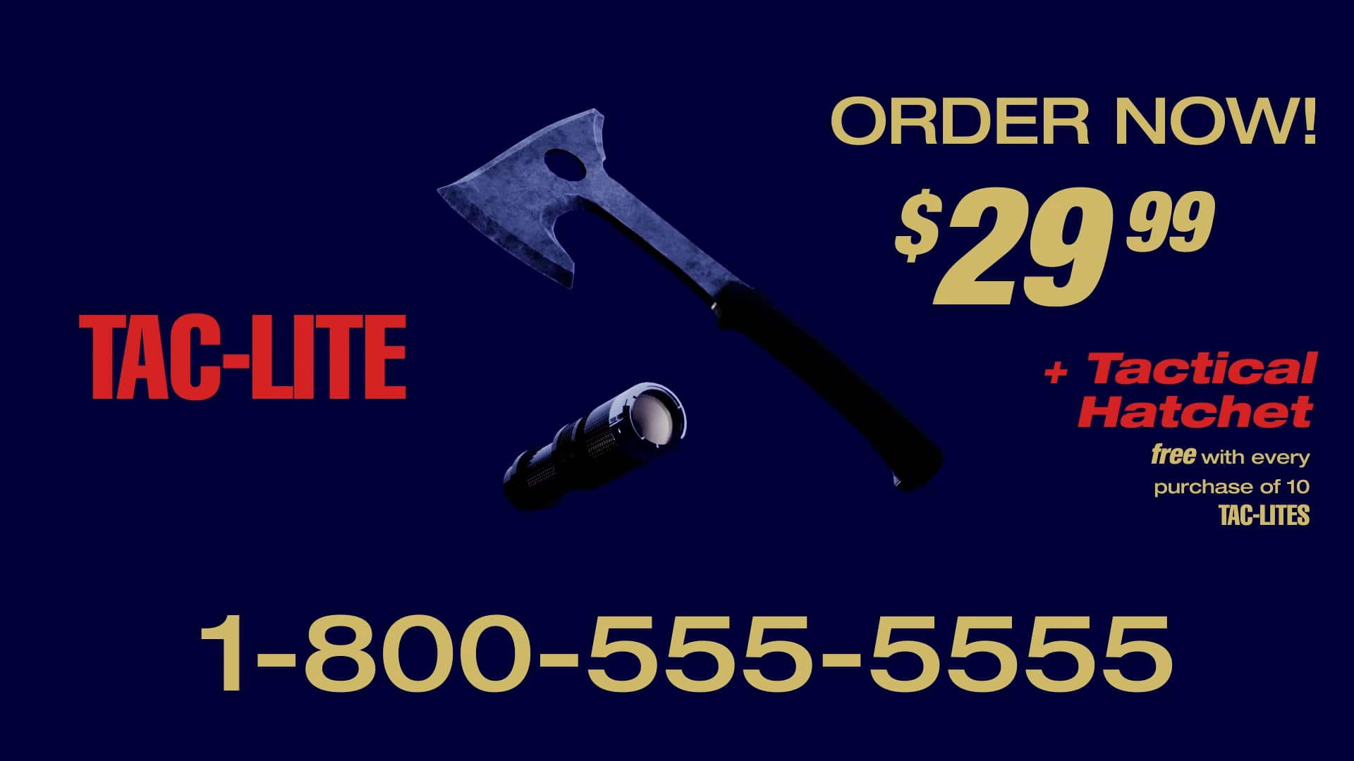 Tac-Lite infomercial on Vimeo