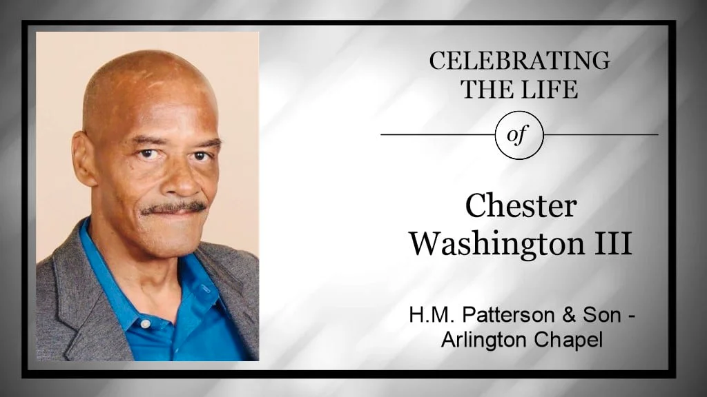 Chester Washington III Memorial Service on Vimeo