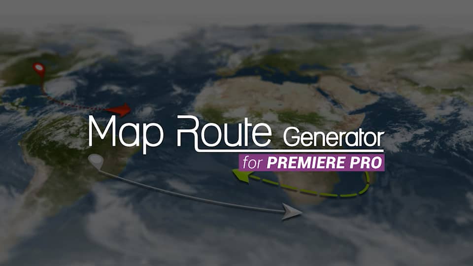 Map Route Generator for Premiere Pro Motion Design on Vimeo
