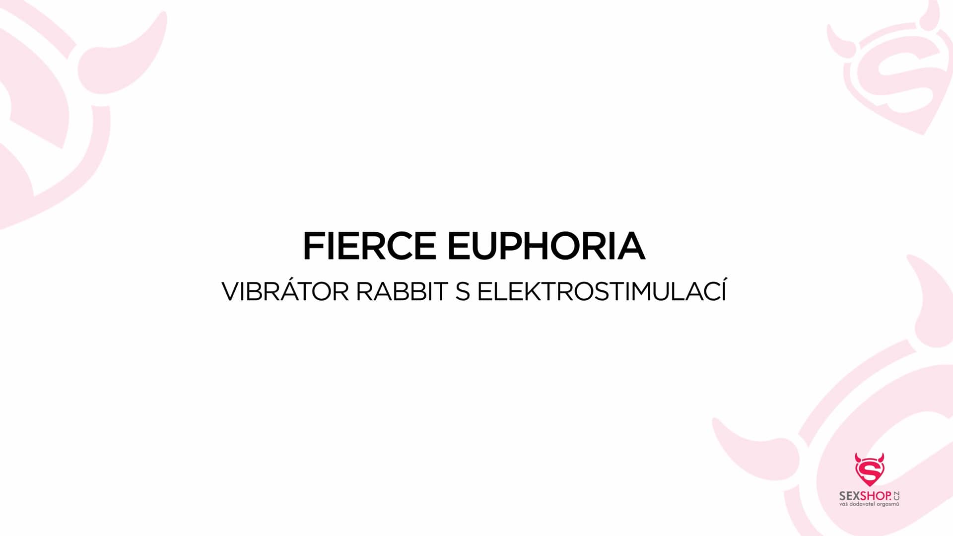 Rabbit vibrátor s elektro stimulací Fierce Euphoria on Vimeo