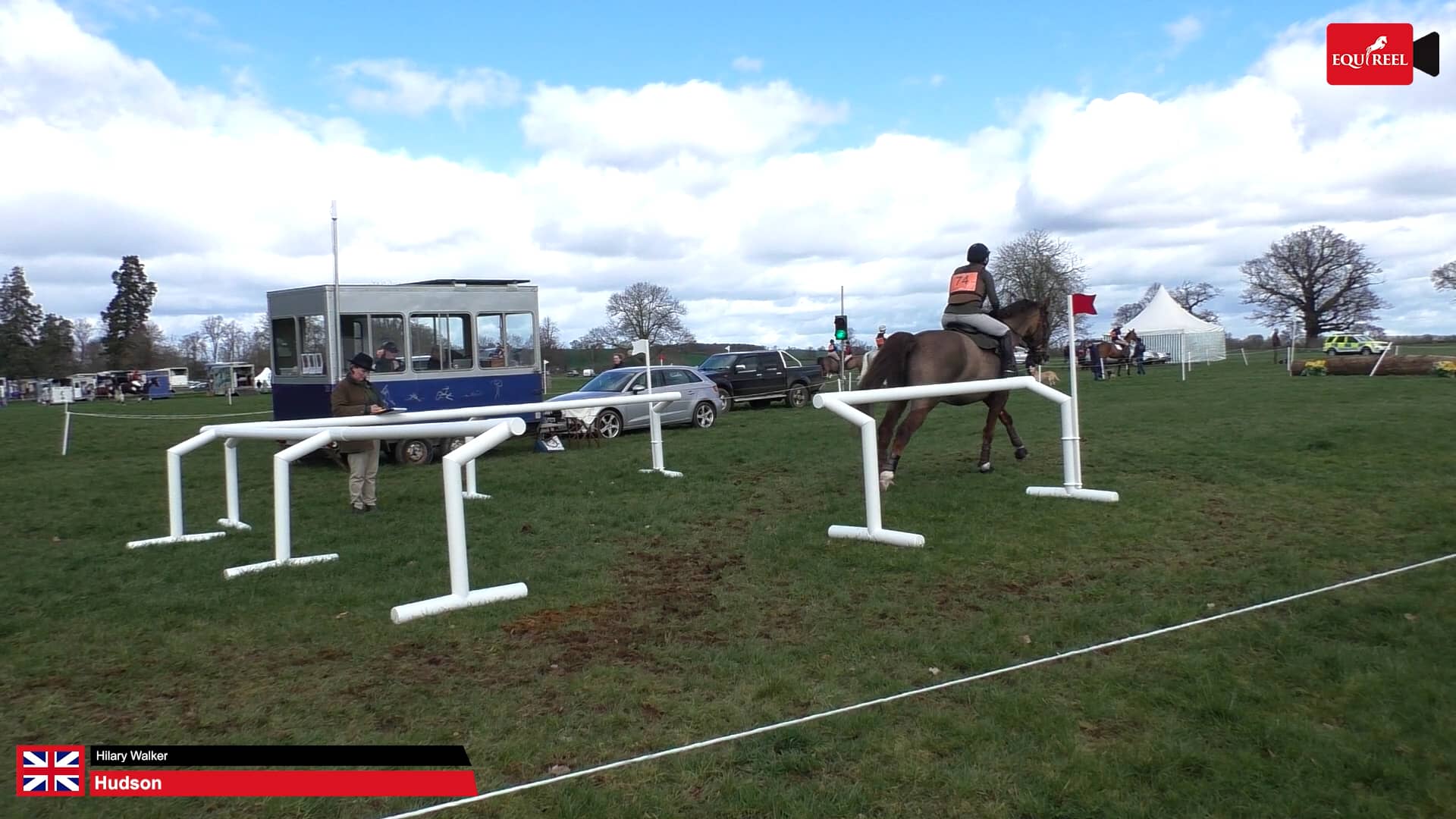EQUIREEL 74 Hilary Walker & Hudson at COTSWOLD CUP OFFCHURCH BURY 2023 ...
