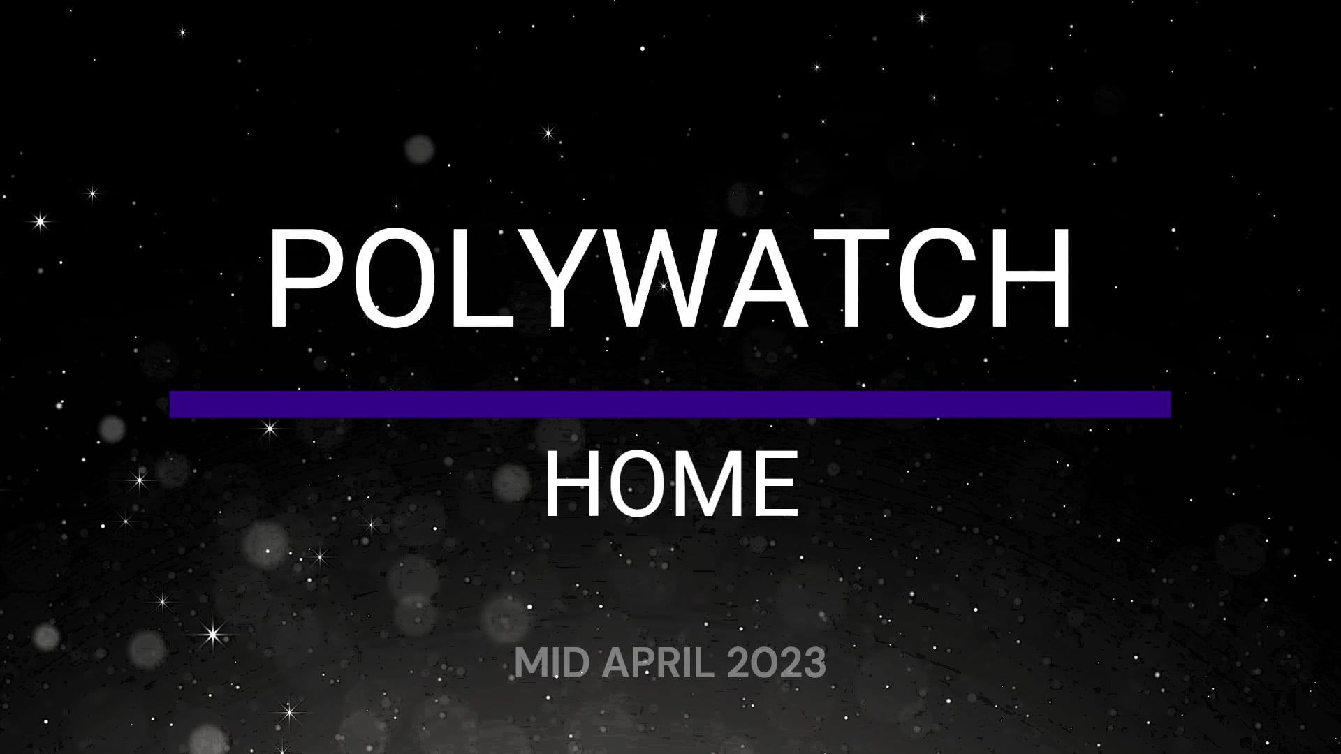 POLYWATCH ROADMAP on Vimeo