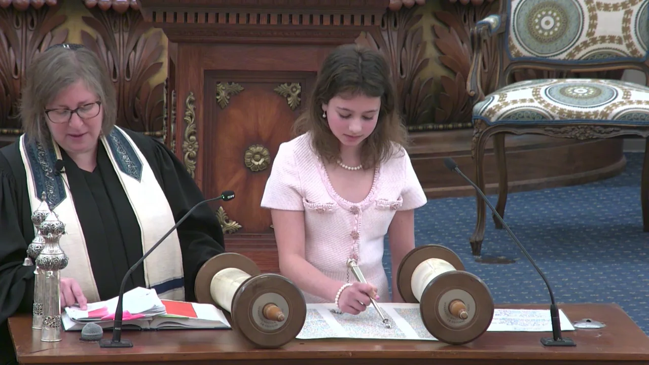 Bat Mitzvah of Anna Poliakoff - March 18, 2023 on Vimeo
