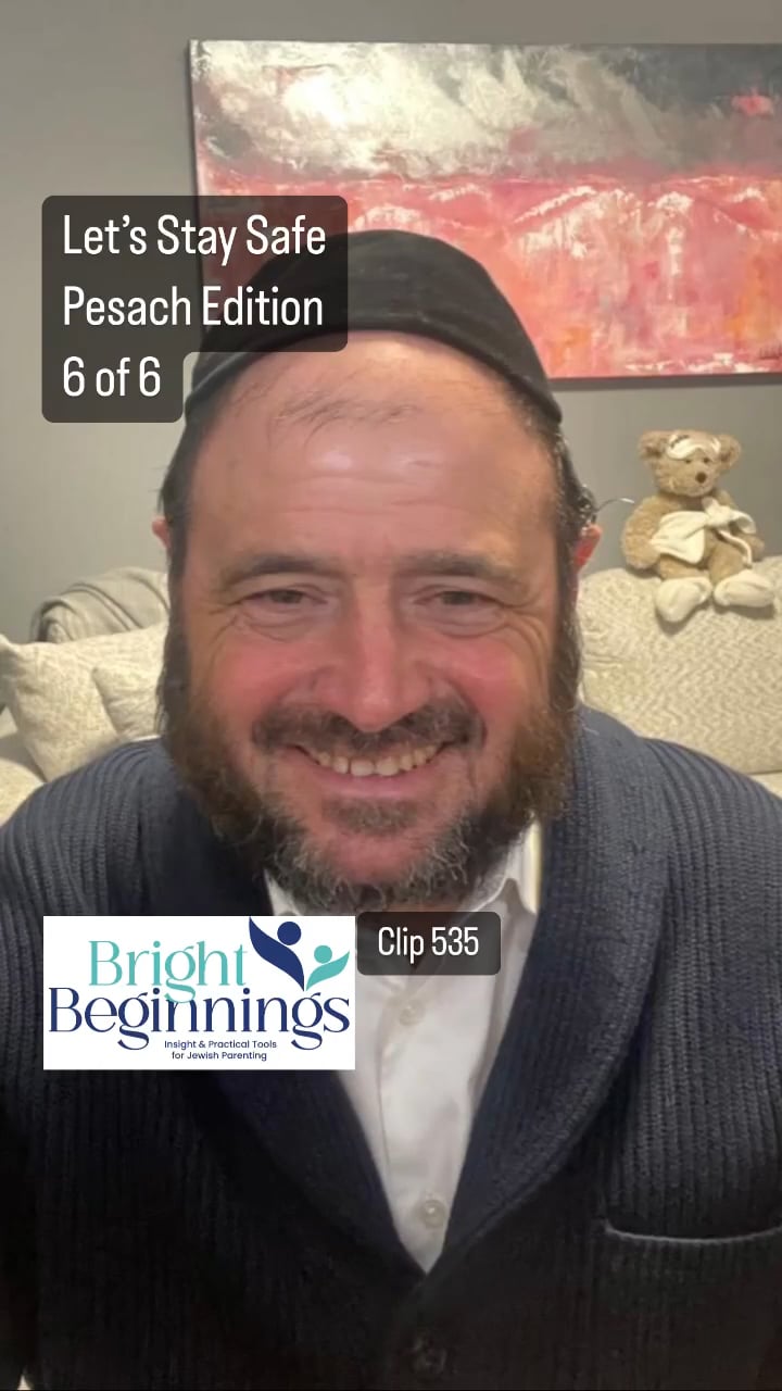 535 Let’s Stay Safe - Pesach 6/6 on Vimeo