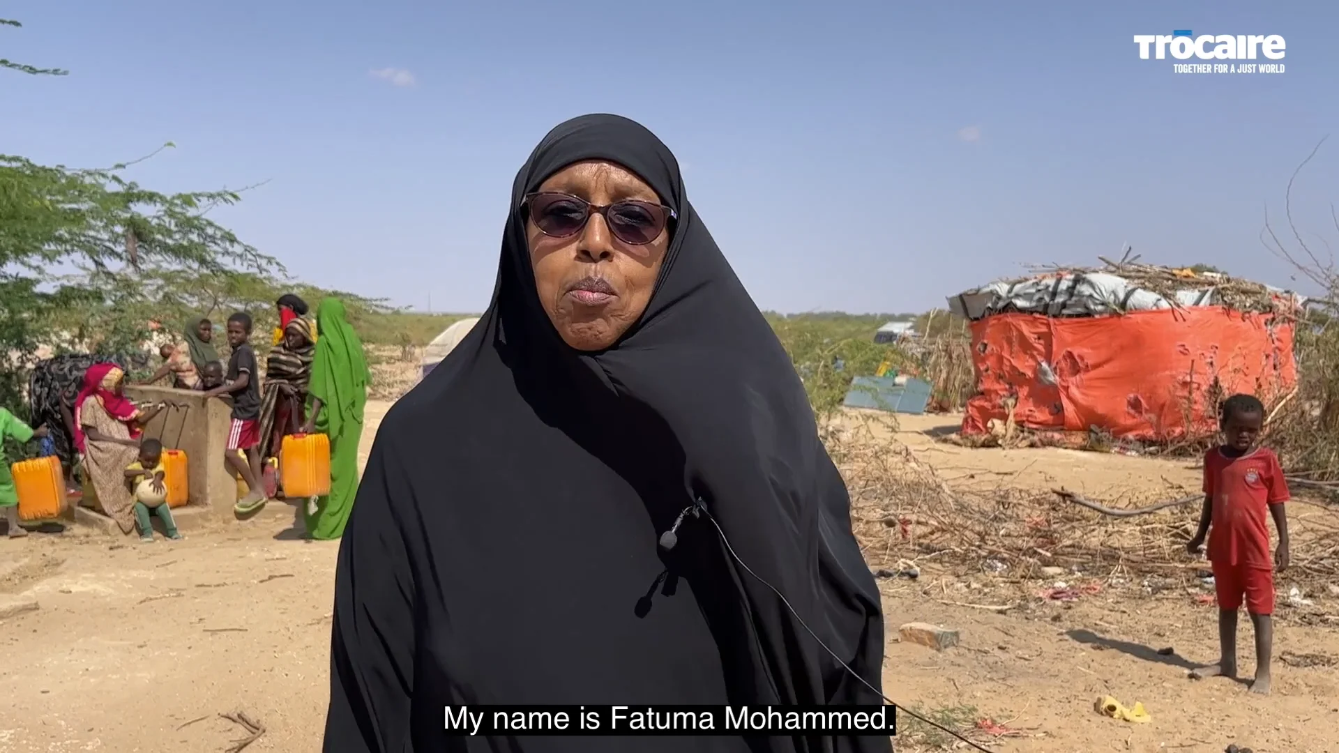 Trócaire's Fatuma Mohamed from Boyle IDP Camp Somalia on Vimeo