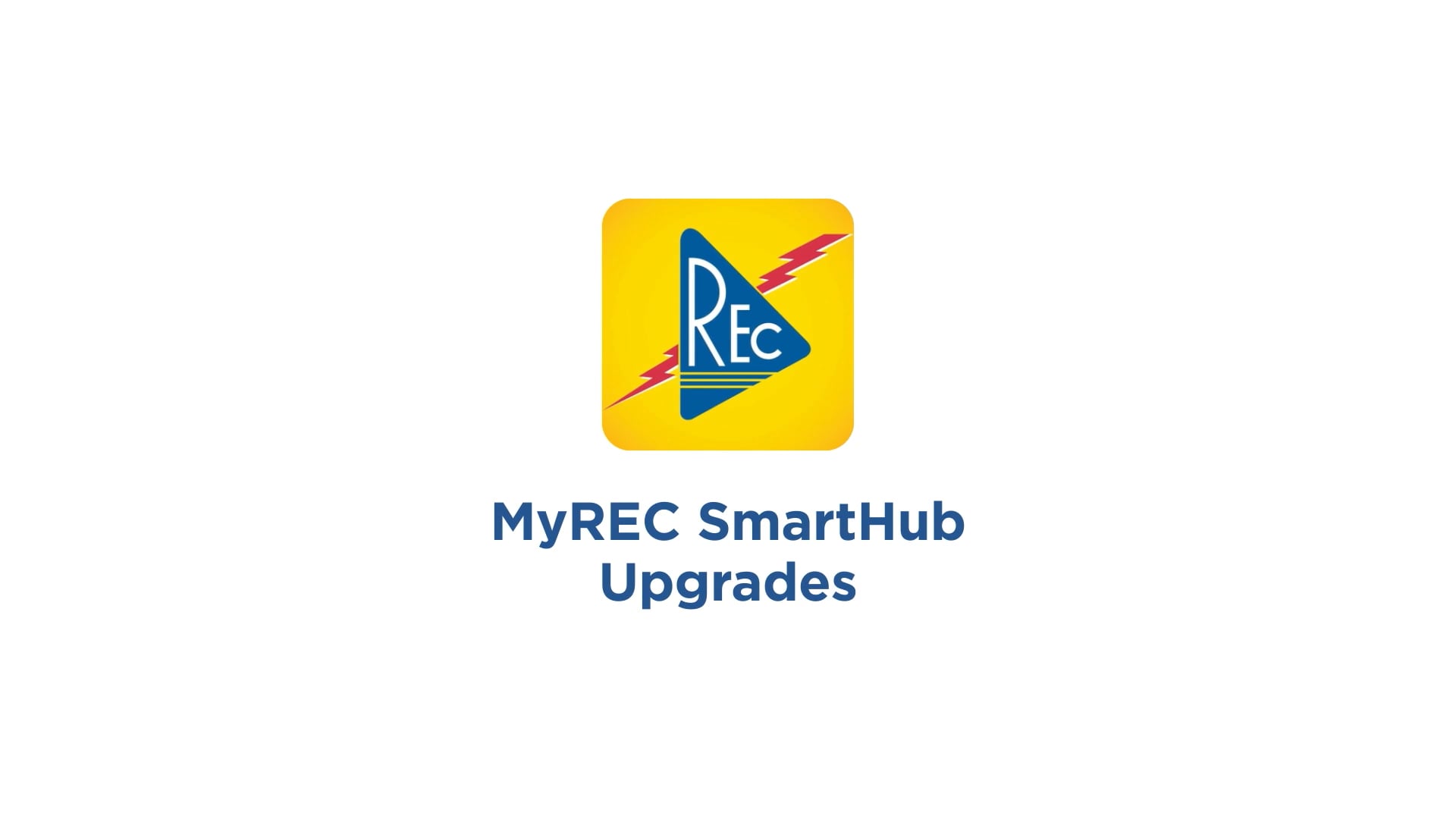 MyREC SmartHub App on Vimeo