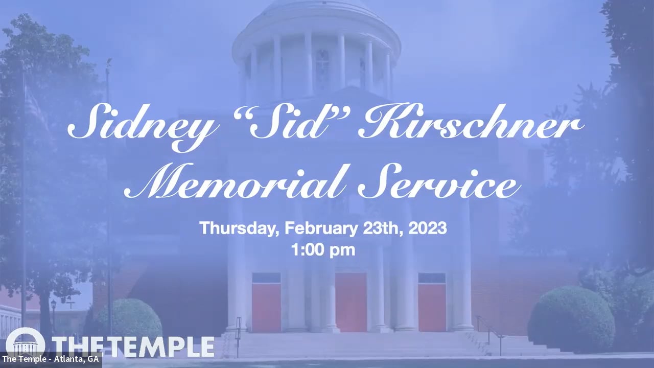 12323 Sidney Sid Kirschner Memorial Service on Vimeo