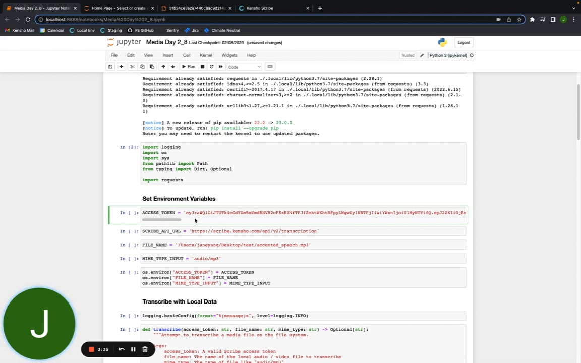 Kensho Scribe Batch API Demo on Vimeo