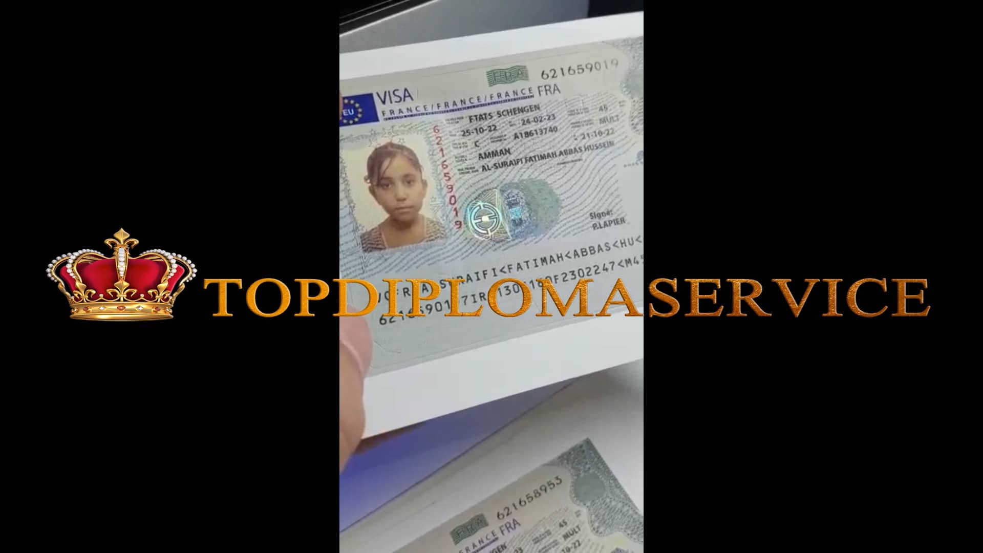 Make a fake France visa sticker on Vimeo