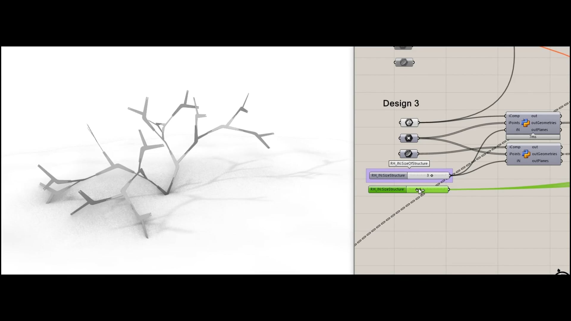 21.01.10 Demo: Biorock cathode design using L-systems on Vimeo