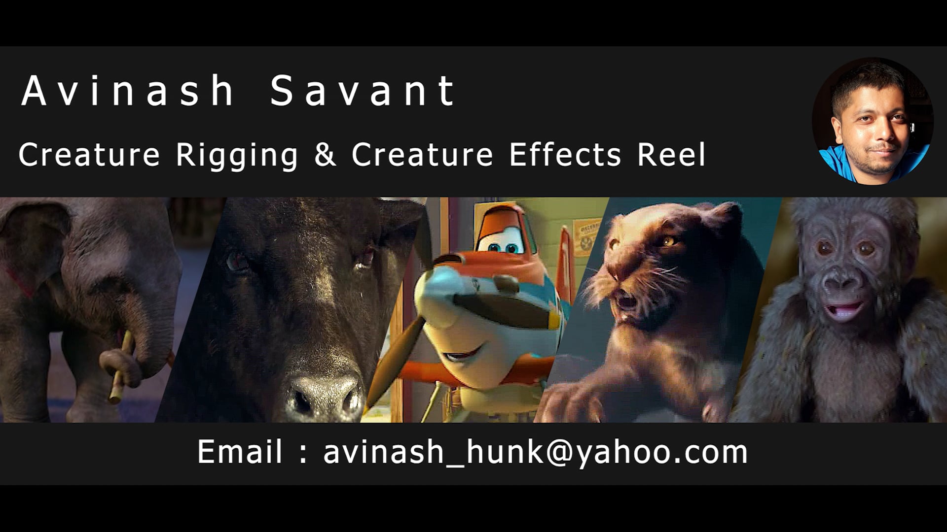 Avinash Savant - Creature Reel 2023 on Vimeo