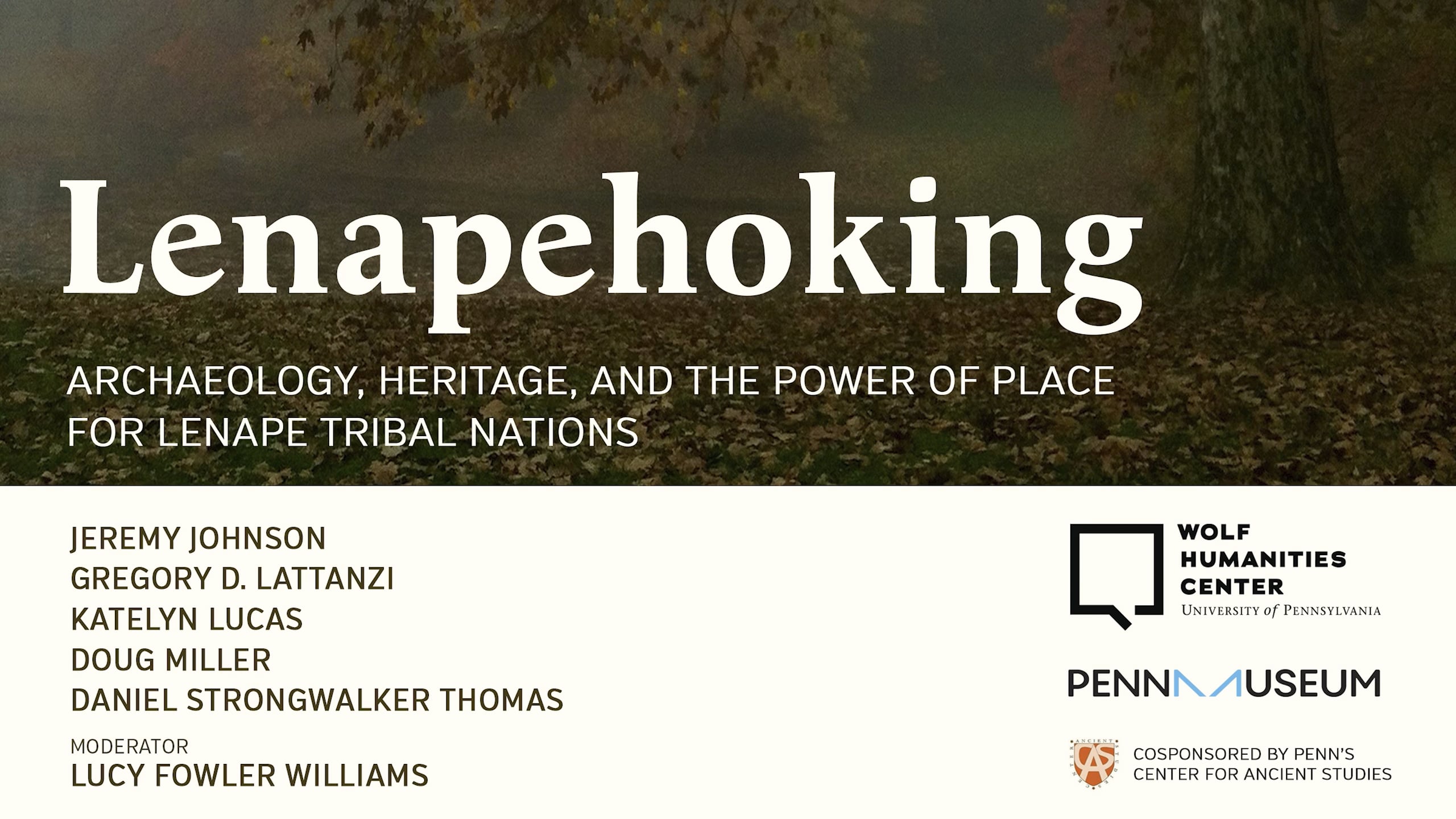 Lenapehoking: Archaeology, Heritage, and the Power of Place for Lenape ...