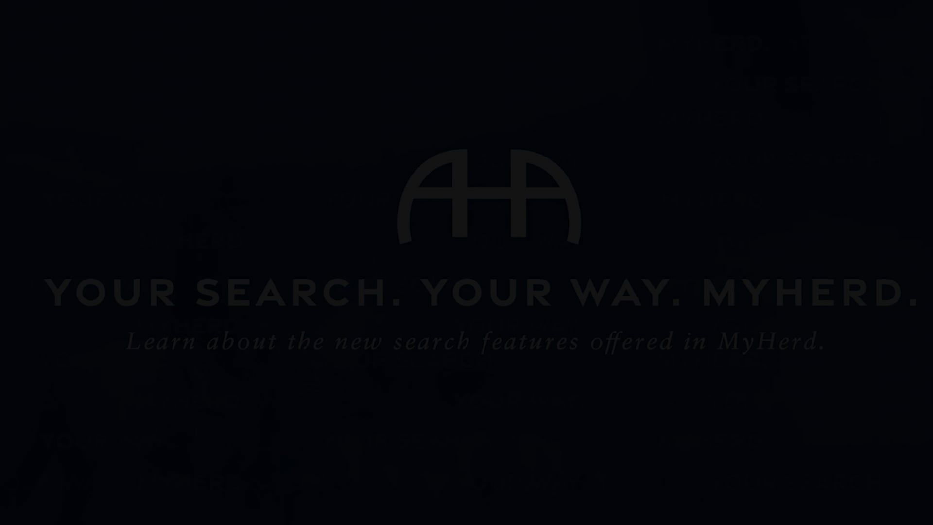 Animal Search - MyHerd Webinar | AHA