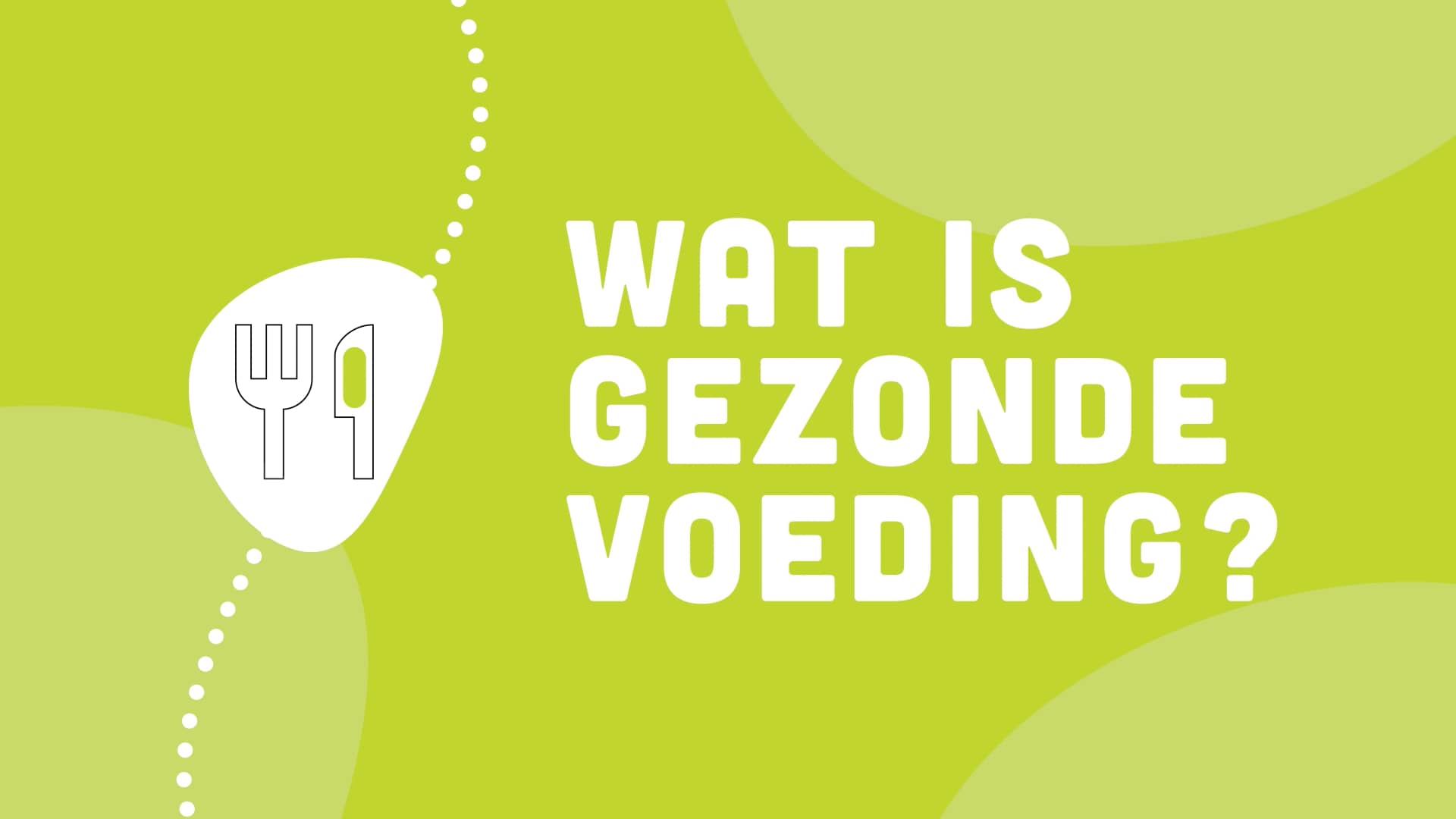 Wat is gezonde voeding? on Vimeo
