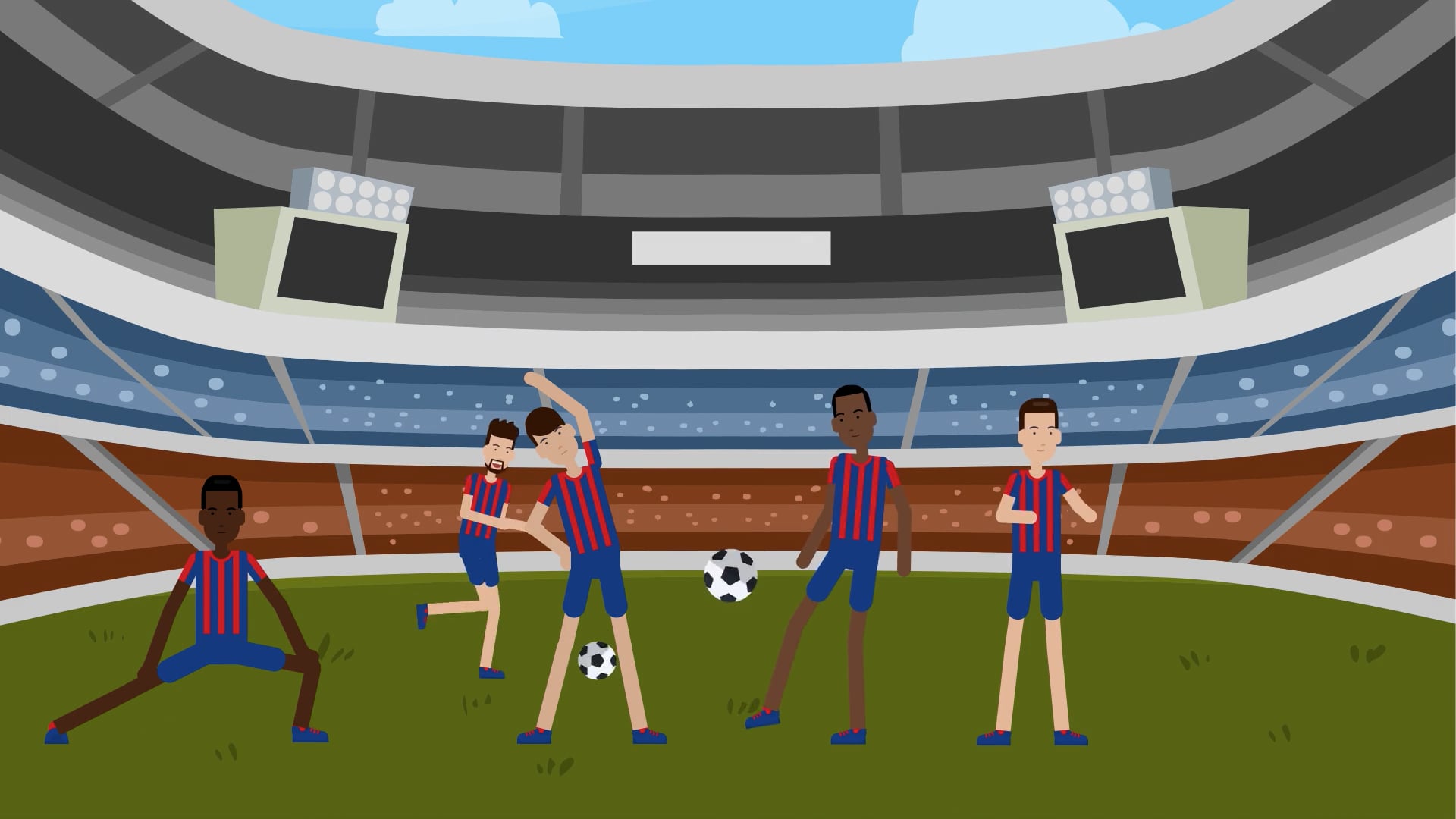 Video animado merchandising equipo futbol Barça on Vimeo