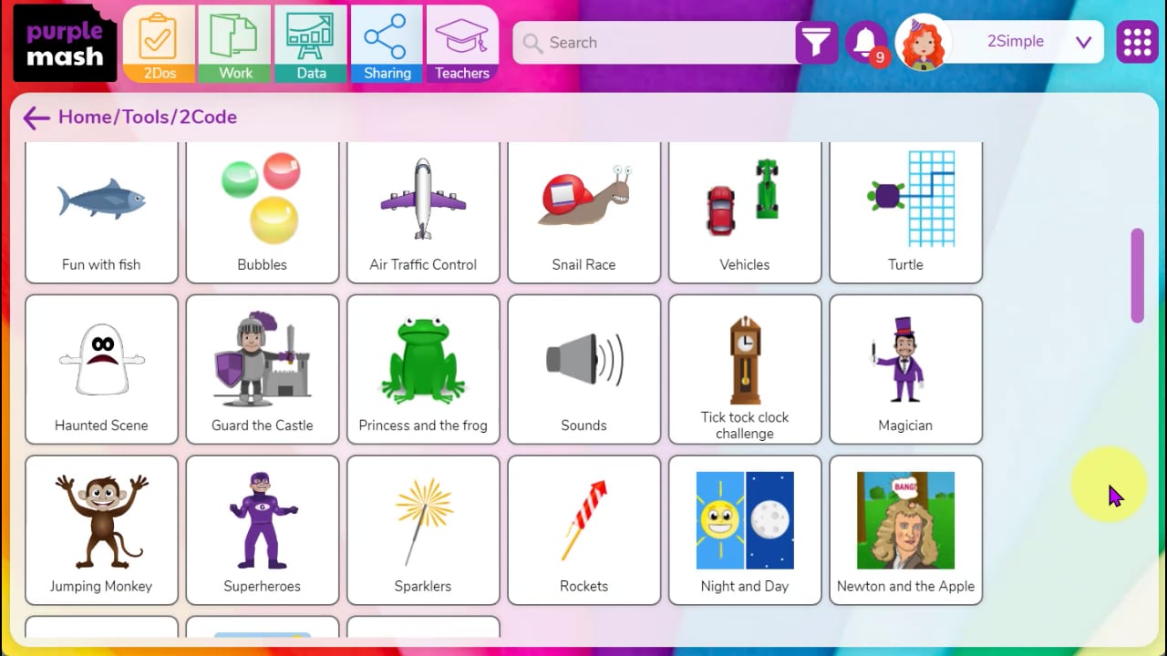 Purple Mash Bites: PRIMM programming design on Vimeo