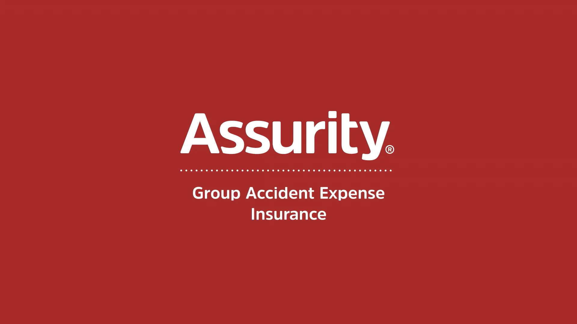 Assurity Group Accident Expense Insurance Overview