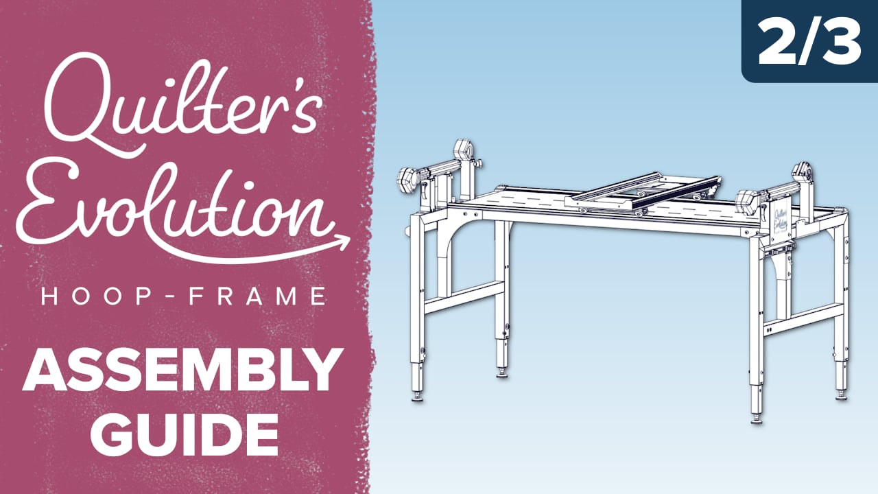 Assembling the Quilter's Evolution Hoop-Frame – PART TWO on Vimeo
