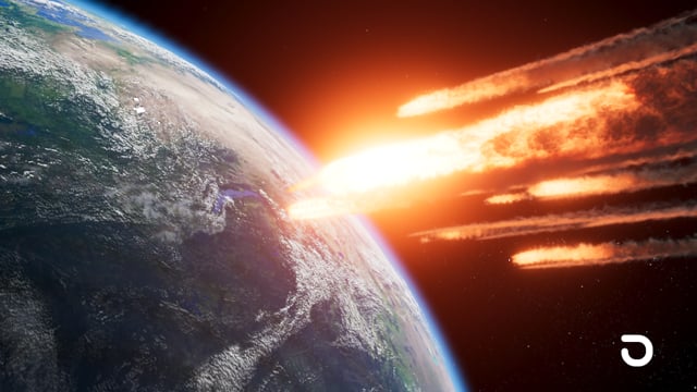 Houdini Hip File + Nuke File | The Meteor Falling Effect