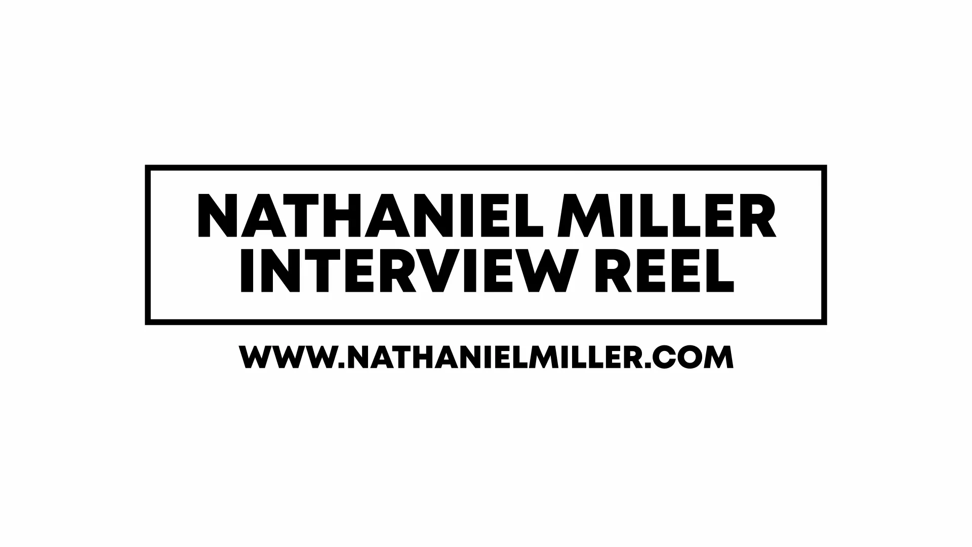 Interview Reel 2023 on Vimeo