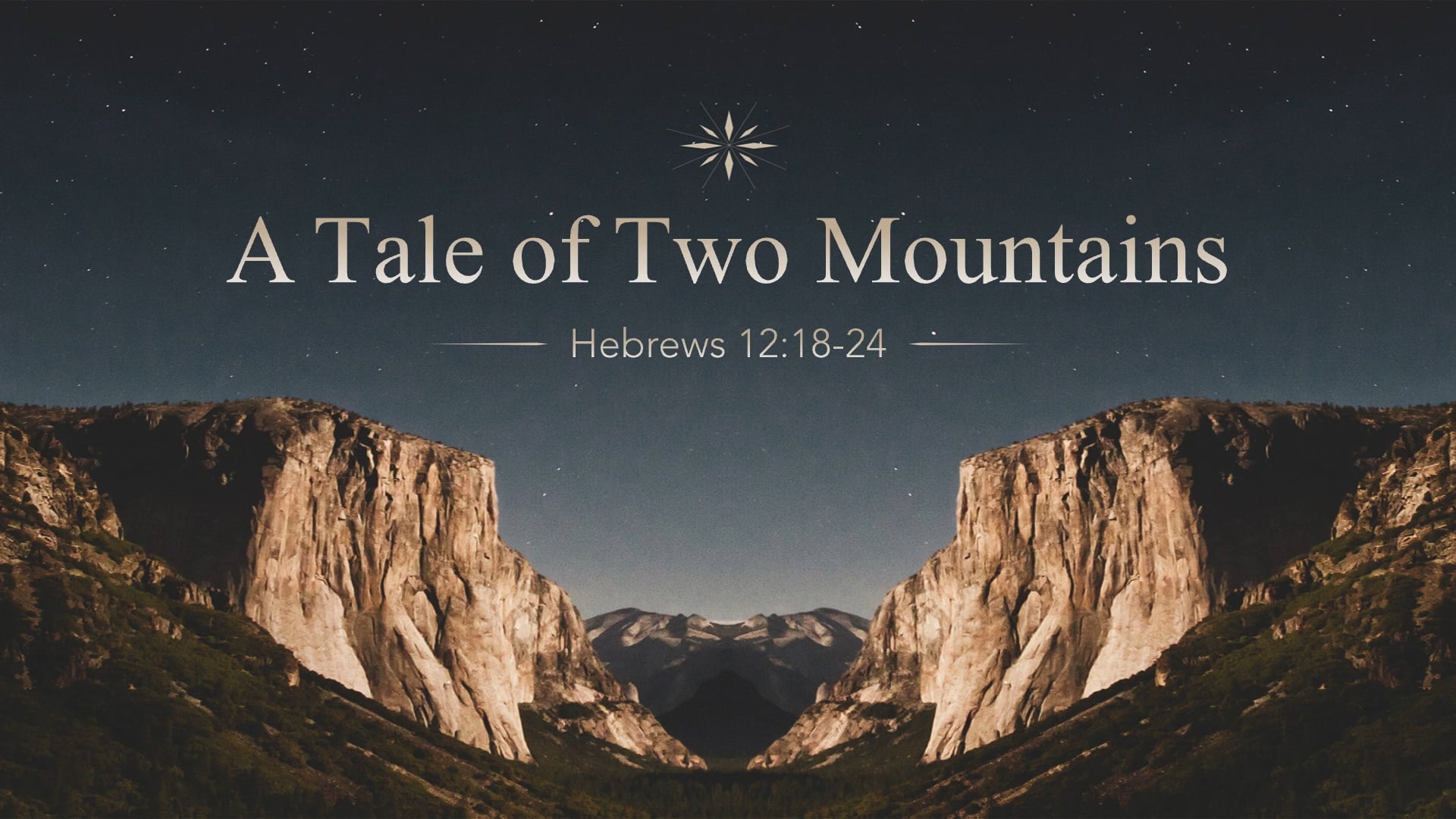 "A Tale of Two Mountains" - Mike Stone, Senior Pastor on Vimeo