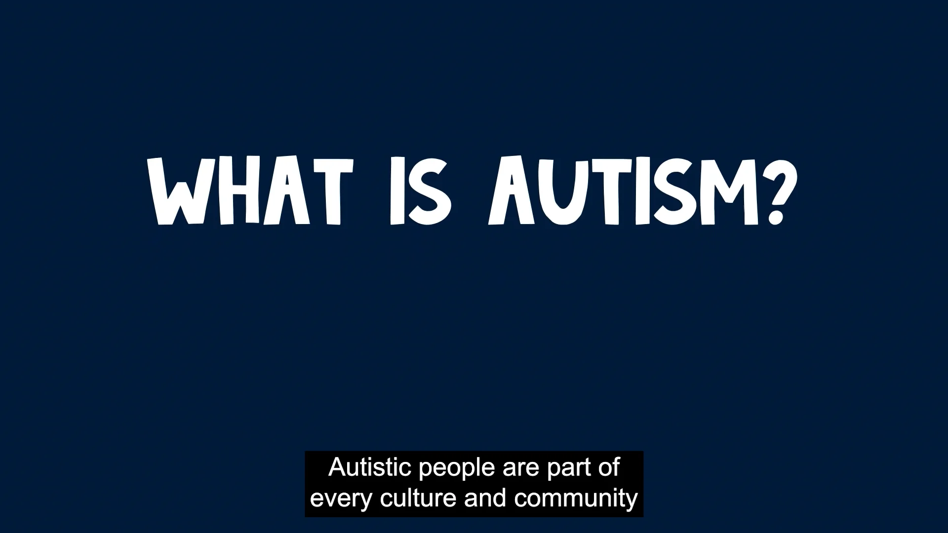What is Autism_KOREAN on Vimeo