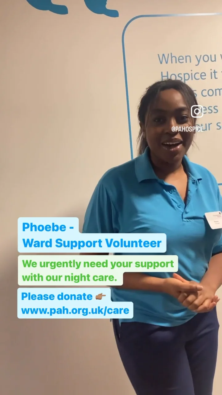 Phoebe - Ward Support Volunteer