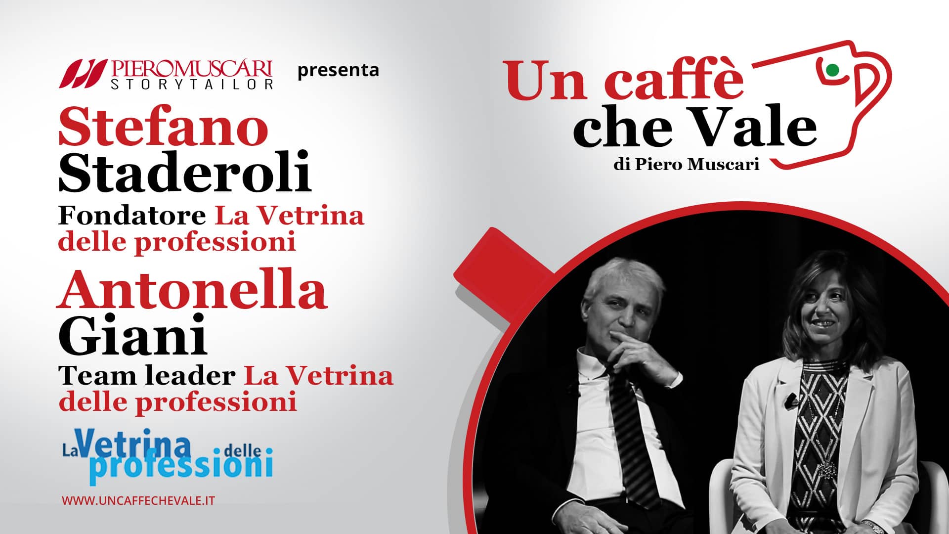 Stefano Staderoli e Antonella Giani - La vetrina delle professioni | Un ...