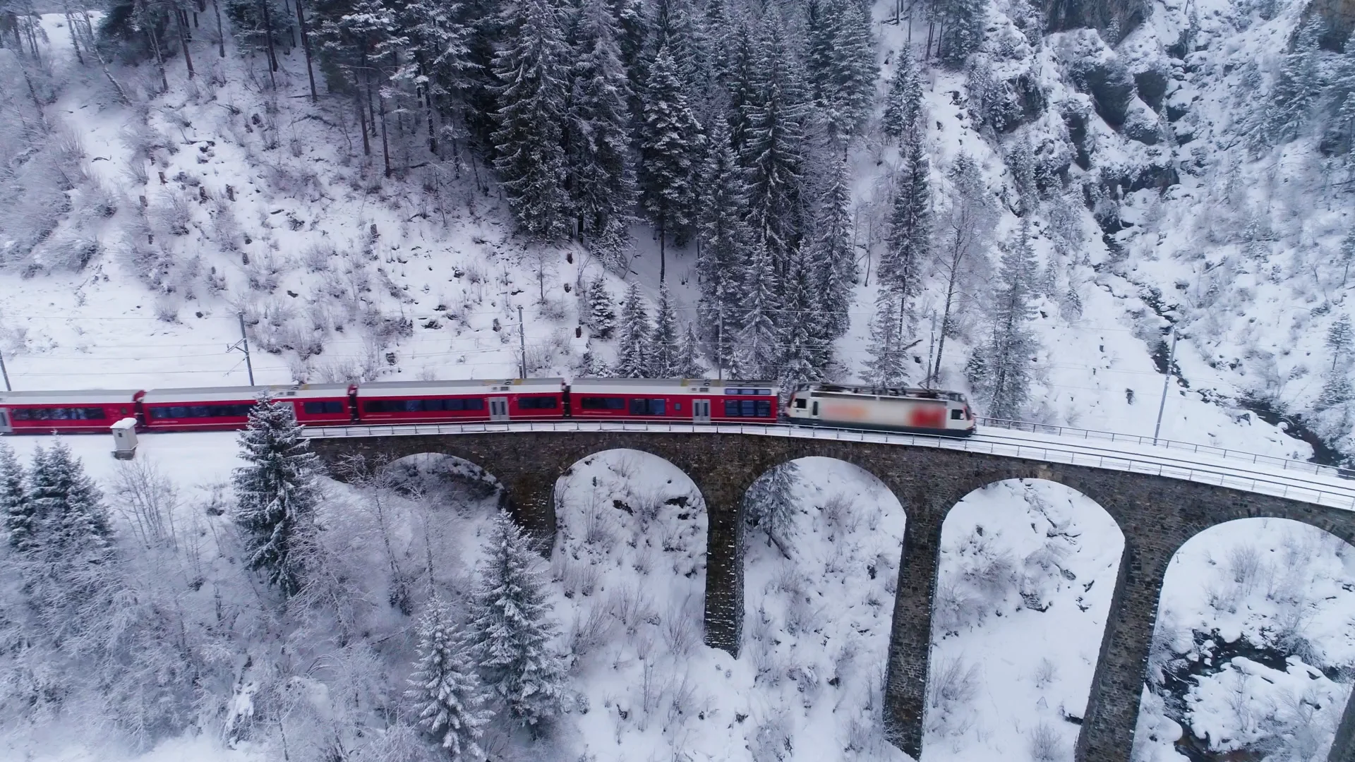 Bernina Express Winter Wonderland on Vimeo