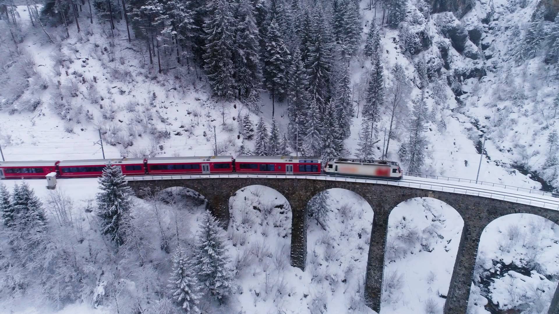 Bernina Express Winter Wonderland on Vimeo