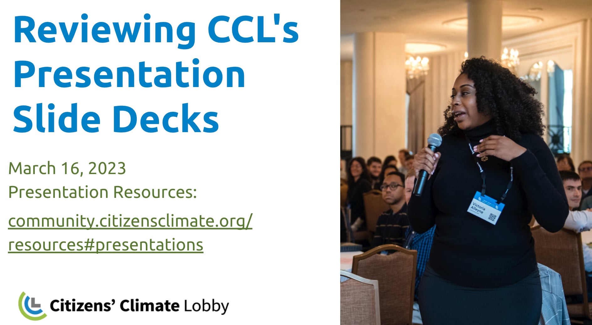 CCL Training: Reviewing CCL's Presentation Slide Decks on Vimeo
