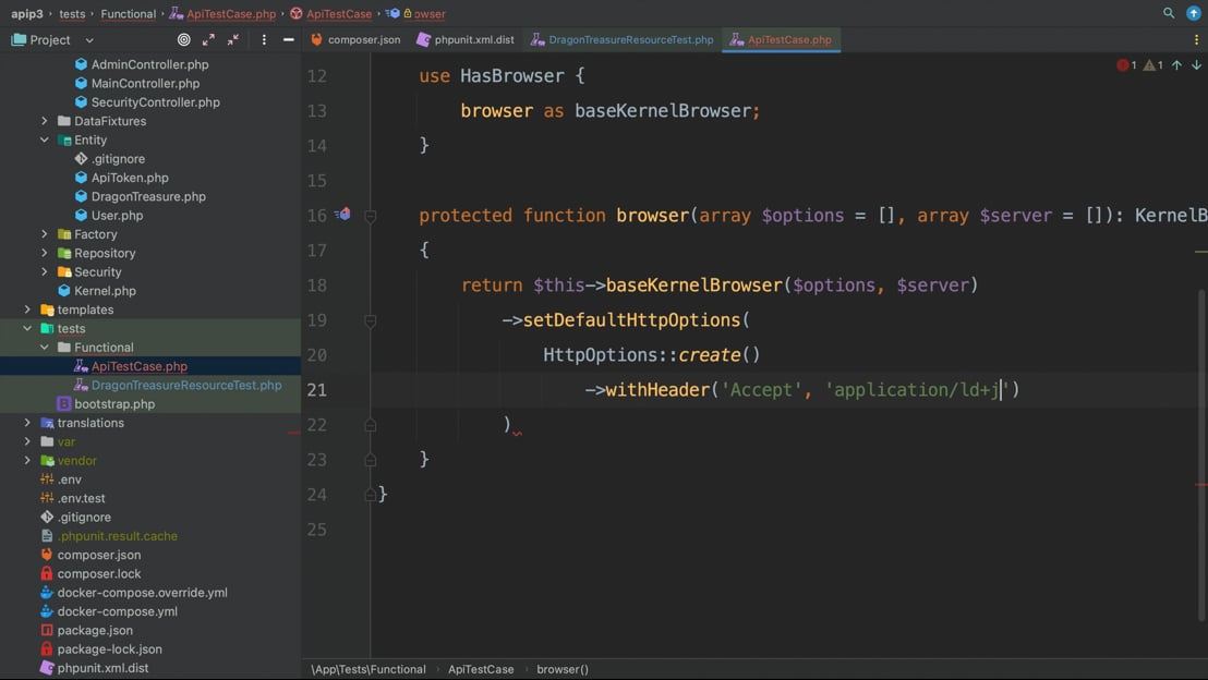 Customizing Browser Globally > API Platform 3 Part 2: Security for your Treasures | SymfonyCasts