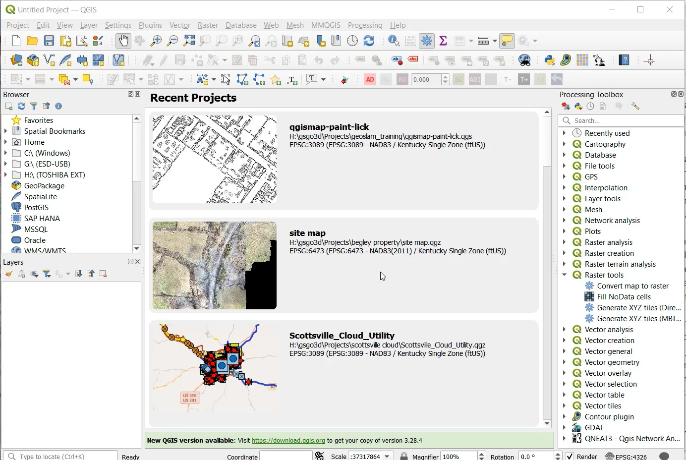 Step02 Create QGIS Project