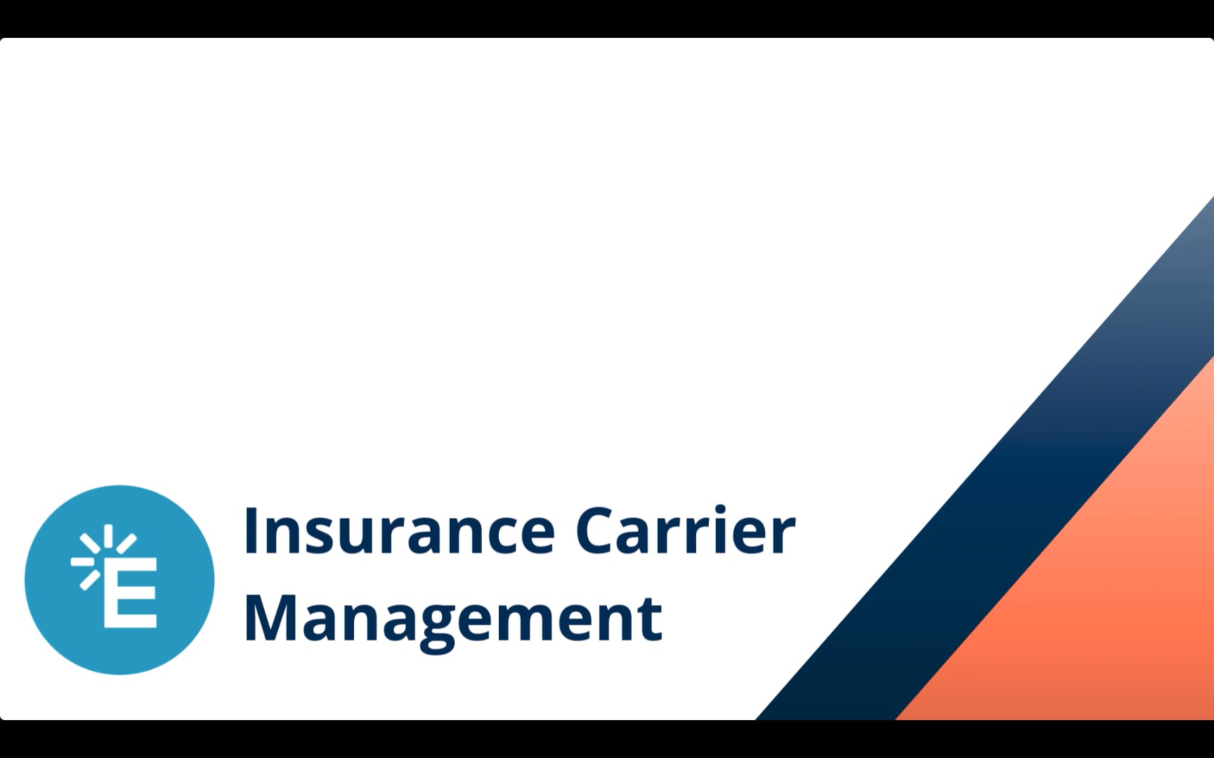 Insurance Carrier Management | Feature Highlight | Videos & Movies on Vimeo