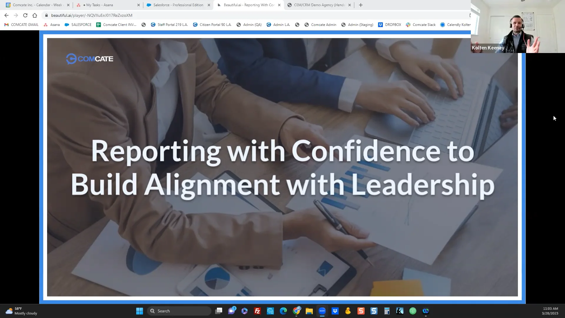 Reporting with Confidence to Build Alignment with Leadership on Vimeo