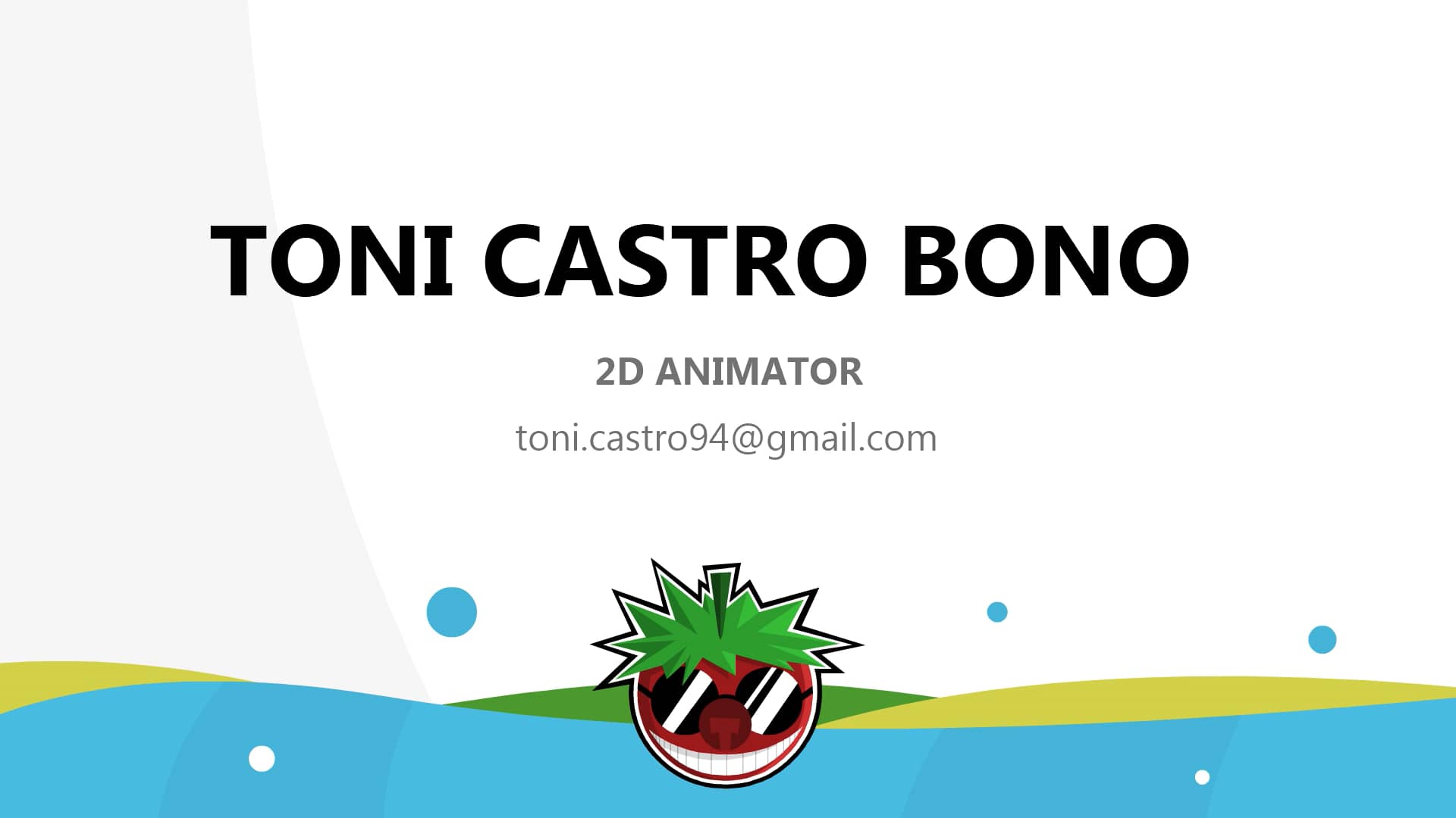 Toni Castro - 2D Animation reel - 2023 on Vimeo